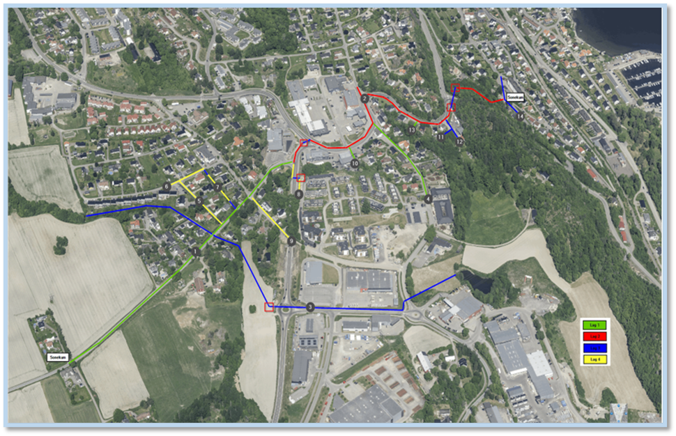 Nytt vann- og avløpsanlegg i Dunkebekken - Holmestrand kommune